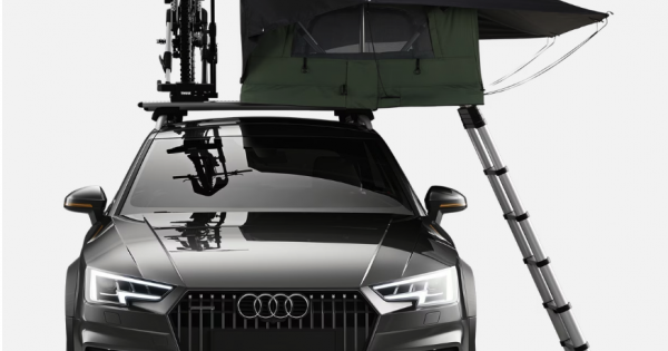 THULE FOOTHILL 2 PERS ROOF TOP TENT GREEN