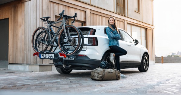 THULE OUTPACE TILT 2 BIKE PLATFORM TOW BAR RACK 13 PIN